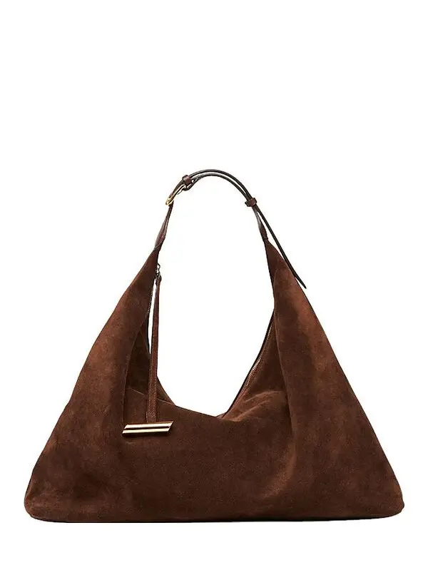 LIFFNER Pillow Hobo Bag - Dark Brown
