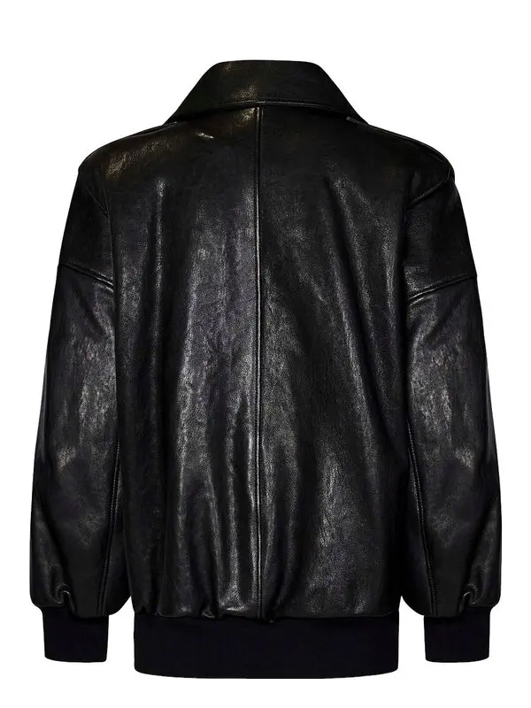 Alexander McQueen Oversized Padded Avator Jacket - Black