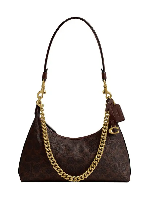 COACH Juliet Shoulder Bag 25 In Signature Canvas - B4/maple Maple