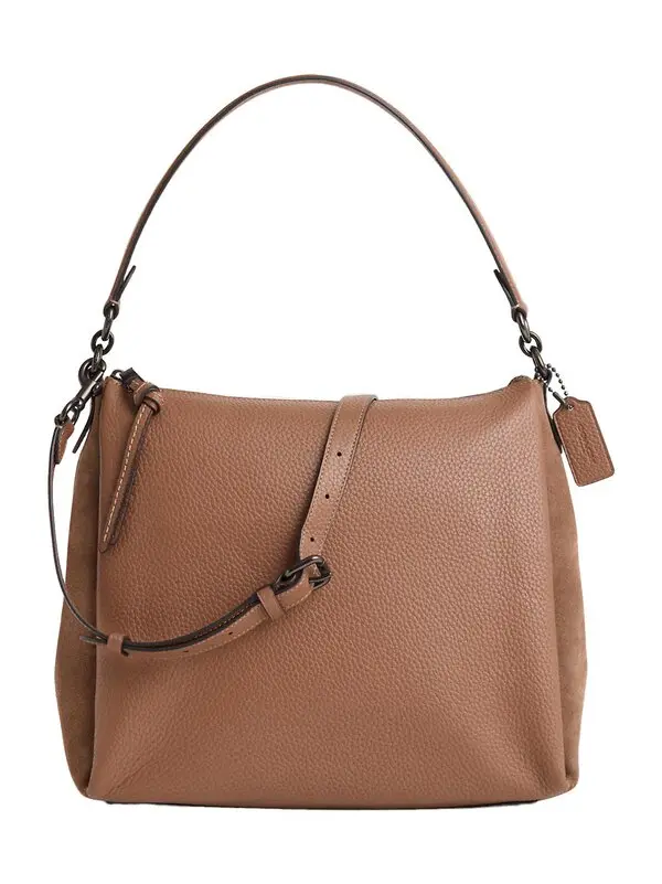 COACH Shay Shoulder Bag - Pewter/vintage Khaki