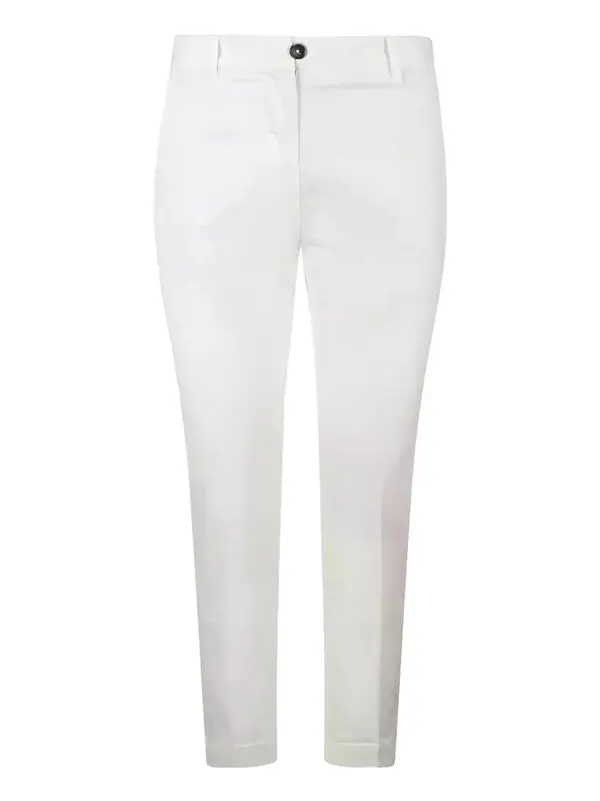 NINE:INTHE:MORNING Straight-leg Trousers - White