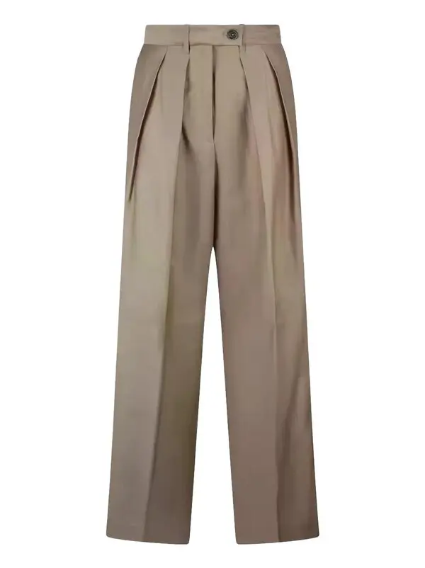 NINE:INTHE:MORNING Tailored Trousers - Neutrals