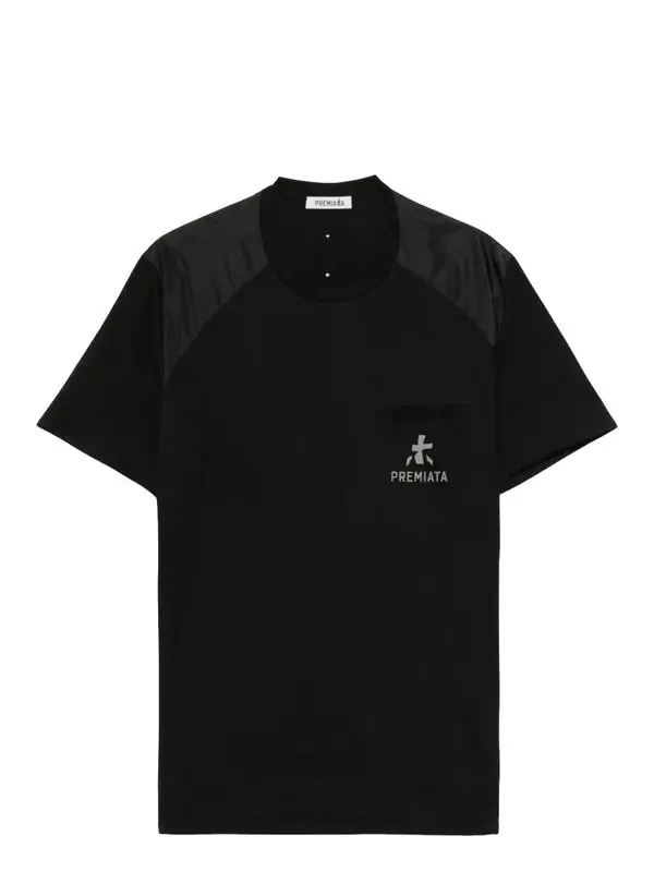Premiata Logo-print T-shirt - Black