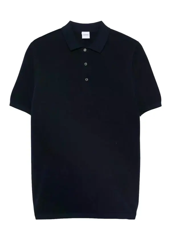 Aspesi Cotton Polo Shirt - Blue