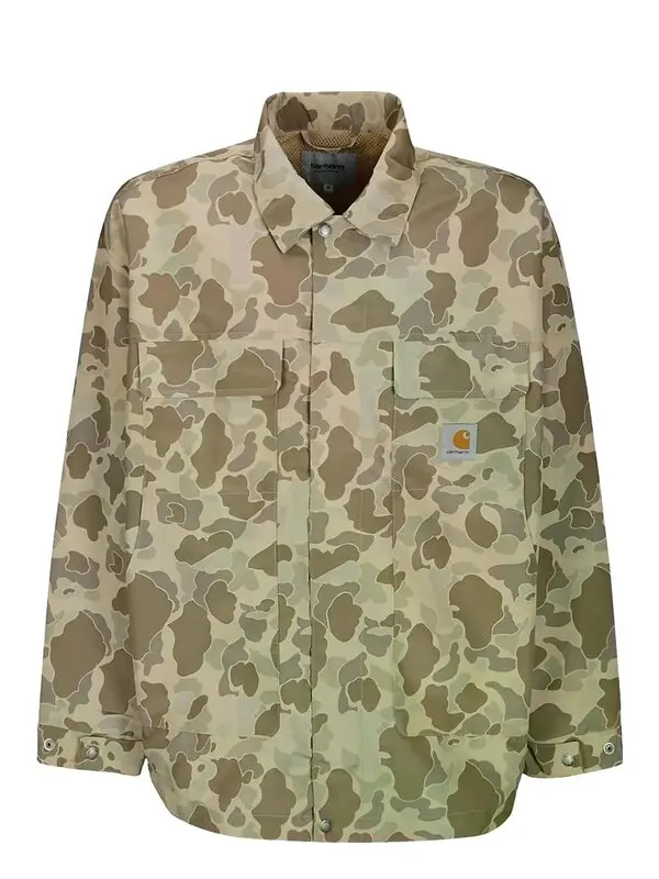 Carhartt Work In Progress Duck Shirt Jacket - Neutrals