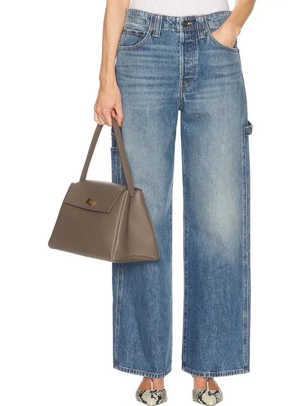 Khaite Sowen Wide-leg Jeans - Heath