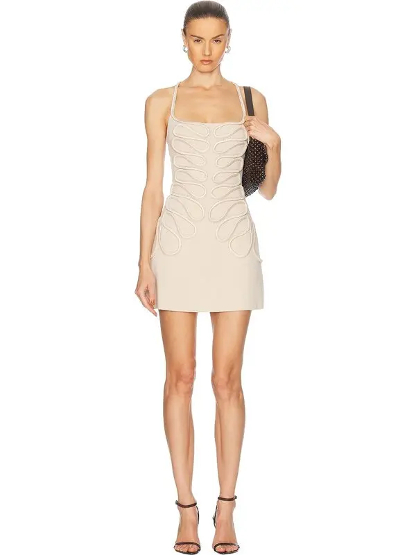 Cult Gaia Aimee Knit Mini Dress - Beach