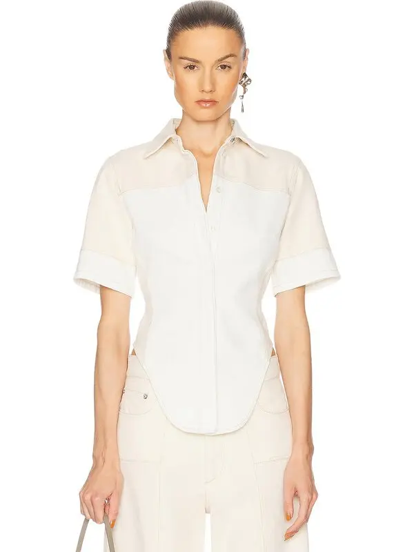 Sportmax Quarto Top - Ivory