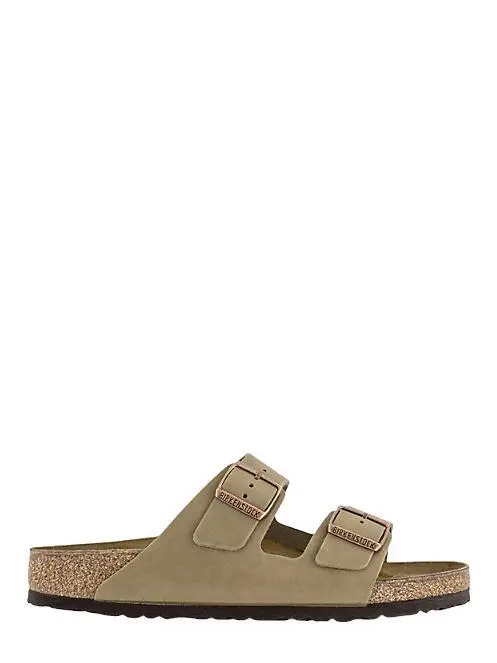 BIRKENSTOCK Arizona Double-strap Sandals - Tobacco Brown Oiled Leat