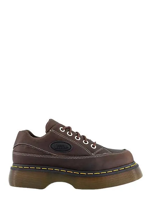 Dr. Martens Buzz 5-eye Leather Shoes - Dark Brown Grizzly