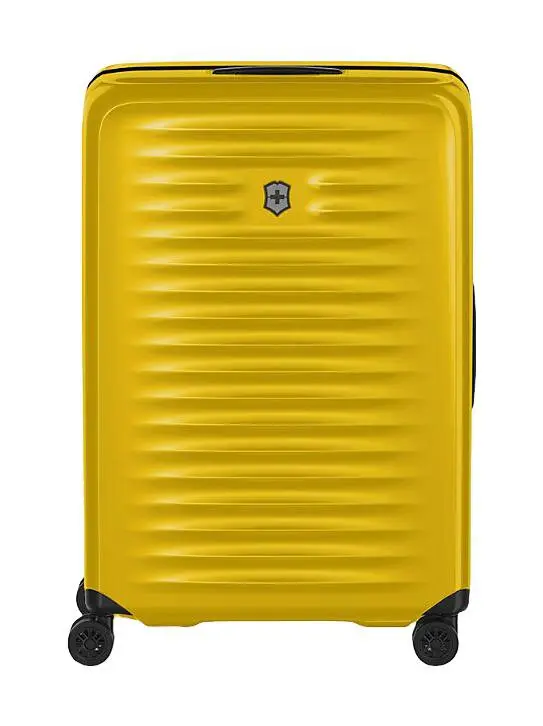 VICTORINOX Airox Large Polycarbonate Suitcase - Gold Yellow