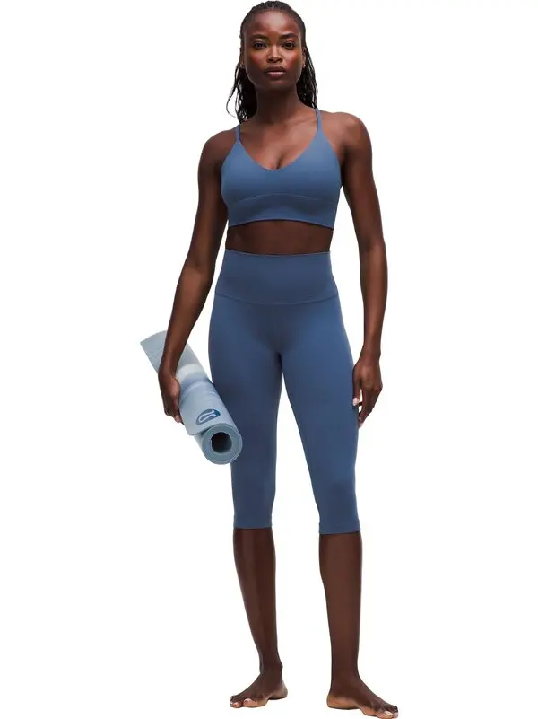 Lululemon Align™ High-rise Crop 17 - Blue Twill
