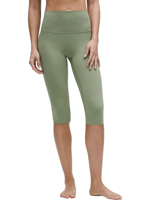 Lululemon Align™ High-rise Crop 17 - Desert Green