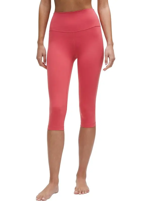 Lululemon Align™ High-rise Crop 17 - Desert Red