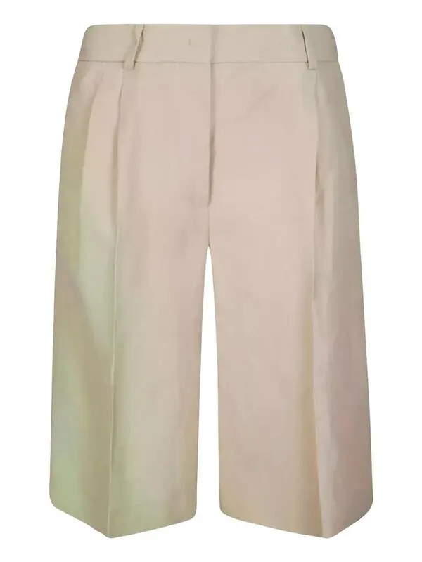 Alberto Biani Pressed-crease Shorts - Neutrals