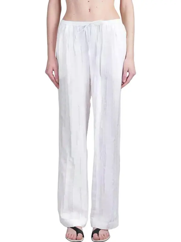 Loulou De Saison Soler Trousers - White