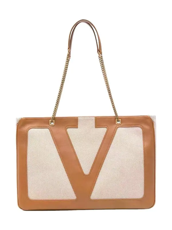 Valentino Garavani Medium Viva Superstar Tote - Neutrals