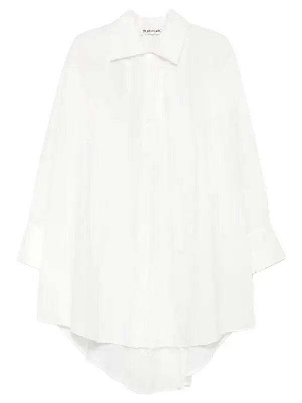 Our Legacy Gale Shirt Dress - White