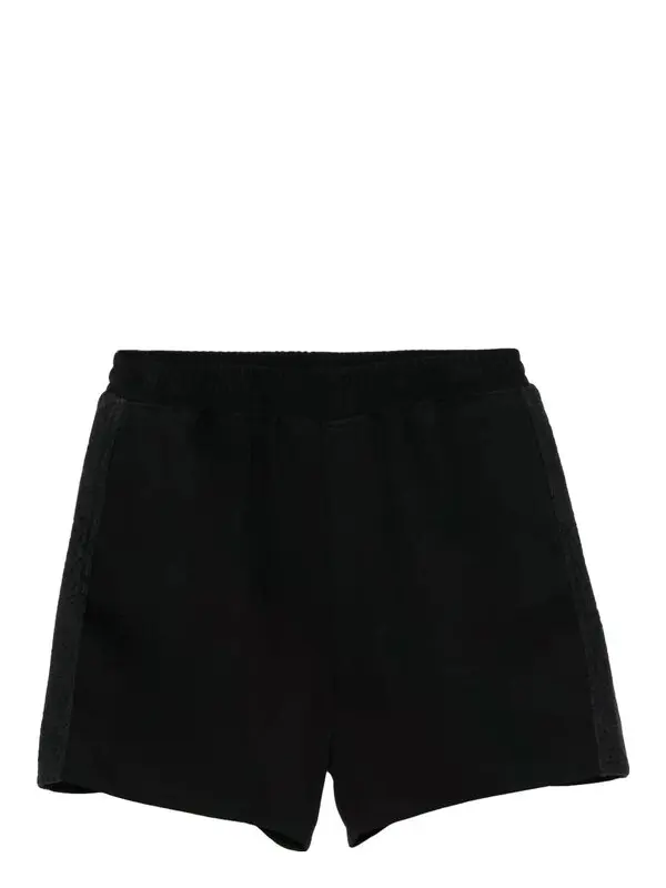 REPRESENT Knitted-detail Shorts - Black