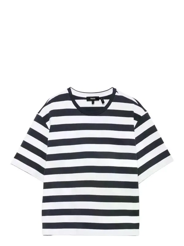 Theory Striped T-shirt - Blue