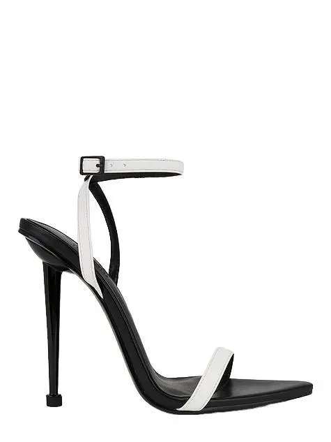 Femme La Ford Sandal - Noir & Blanc