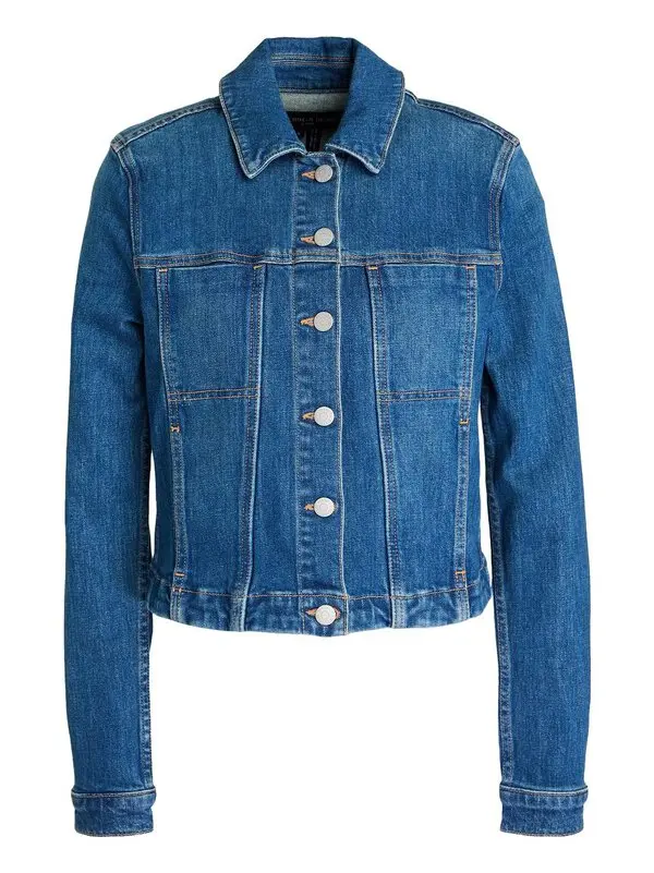 Veronica Beard Holden Denim Jacket - Mid Denim
