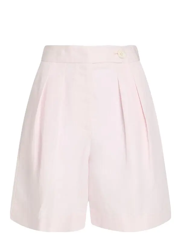 Derek Lam 10 Crosby Terri Twill Shorts - Baby Pink