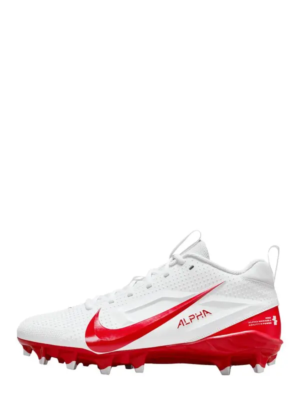 Nike Alpha Menace 4 Varsity Football Cleats - White