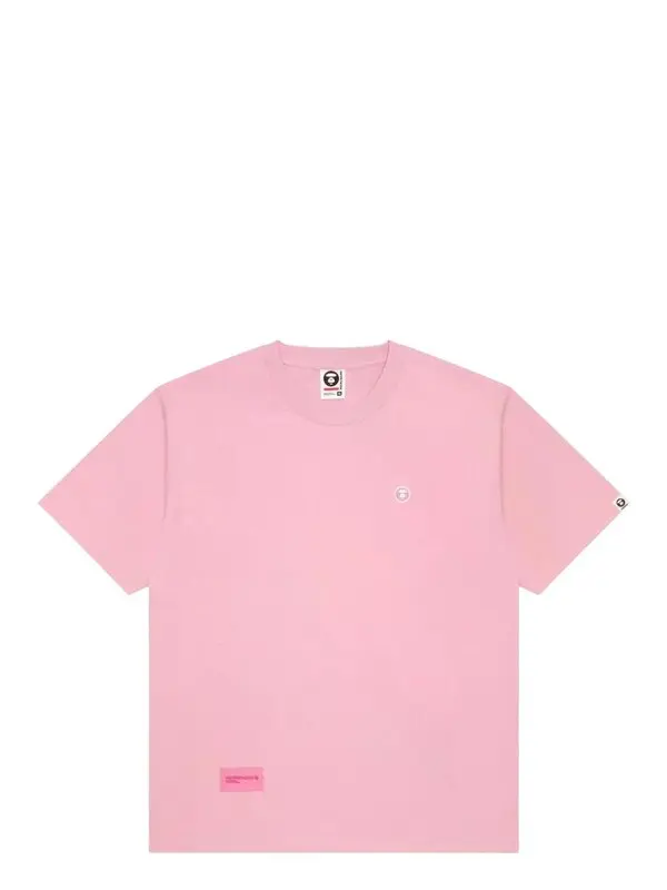 AAPE BY *A BATHING APE® Logo-print T-shirt - Pink
