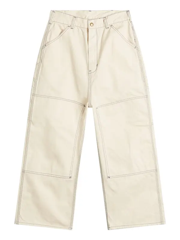 BEAMS Double Knee Painter Jeans - Ivory