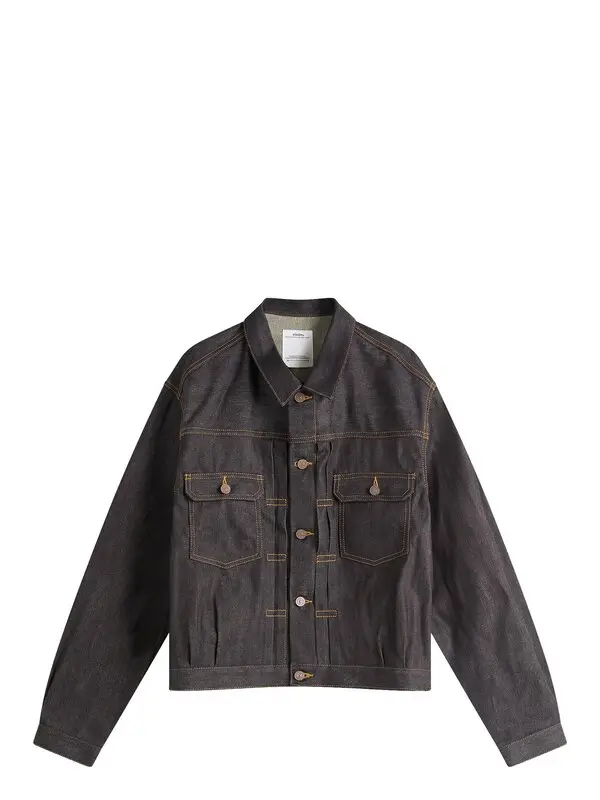 Visvim Ss 101x Unwashed Jacket - Denim
