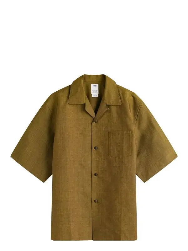 Visvim Keesey Silk Chambray Vacation Shirt - Khaki