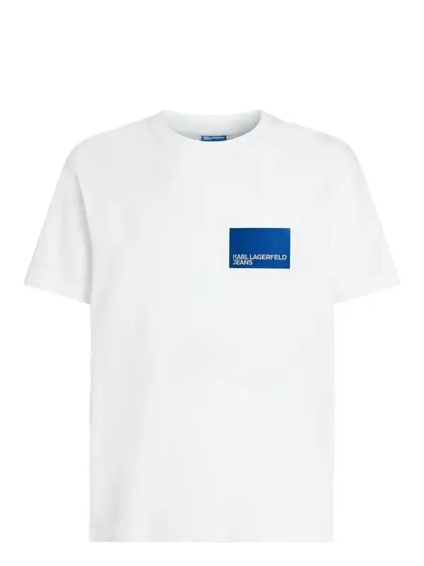 Karl Lagerfeld Box Logo T-shirt - White