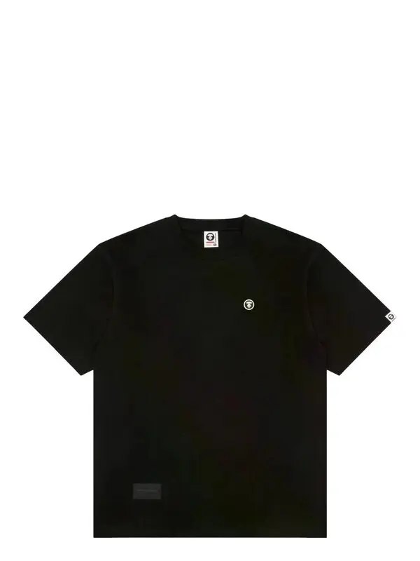 AAPE BY *A BATHING APE® Logo-print T-shirt - Black