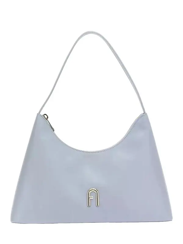 Furla Diamante Shoulder Bag - Grey