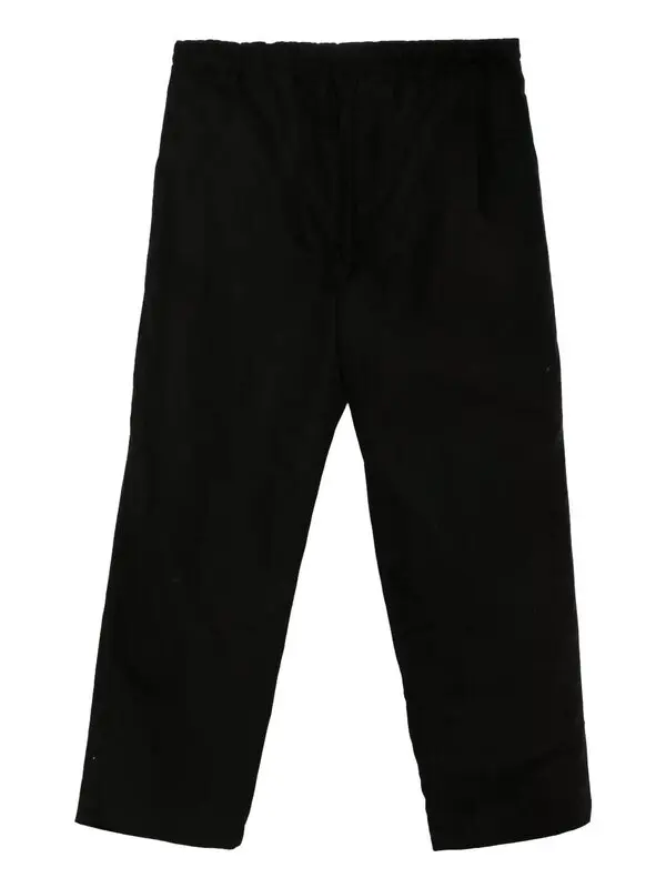Comme Des Garçons Tapered-leg Trousers - Black