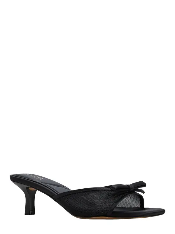 Aldo Begoniaa Kitten Heel Slide Sandal - Black