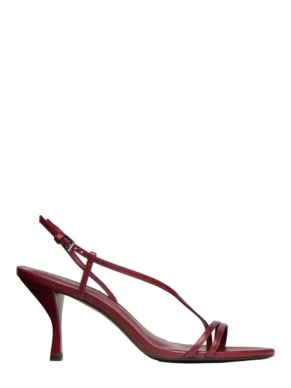 REFORMATION Petunia Heeled Sandal - Red