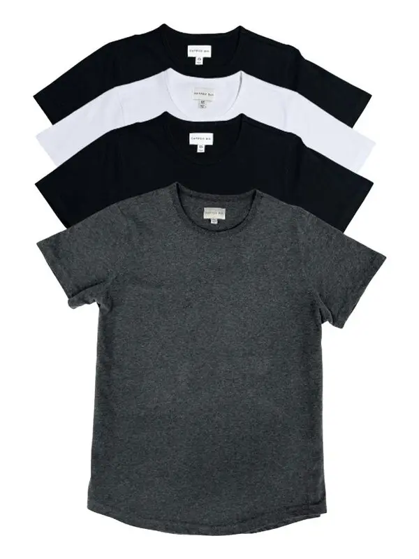 DAPPER BOI Drop-cut Crew Neck 4-pack 2.0 - Essential