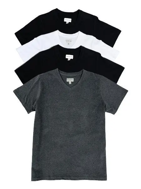 DAPPER BOI Premium V-neck 4-pack 2.0 - Essential