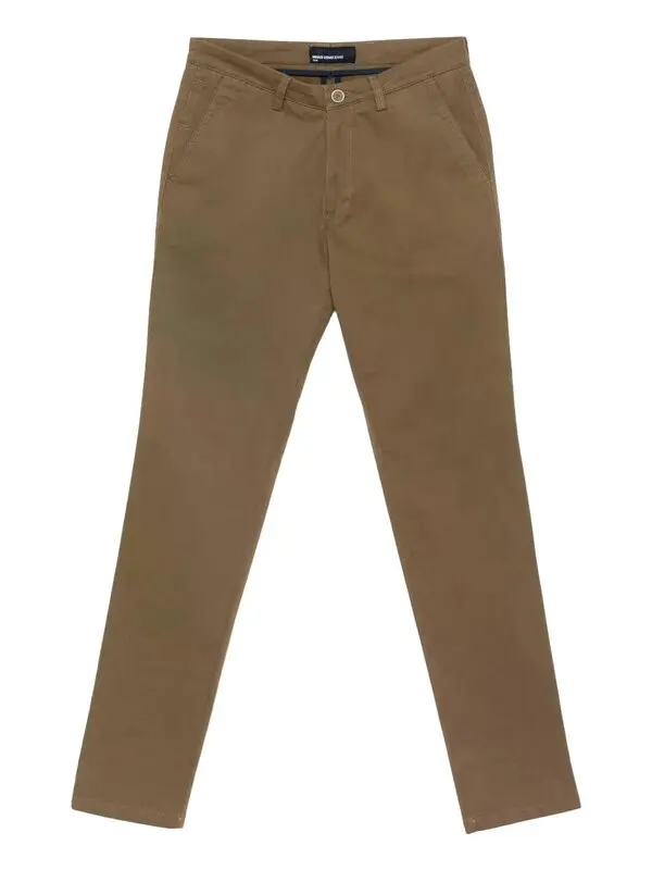 REMUS UOMO Logo-patch Trousers - Green