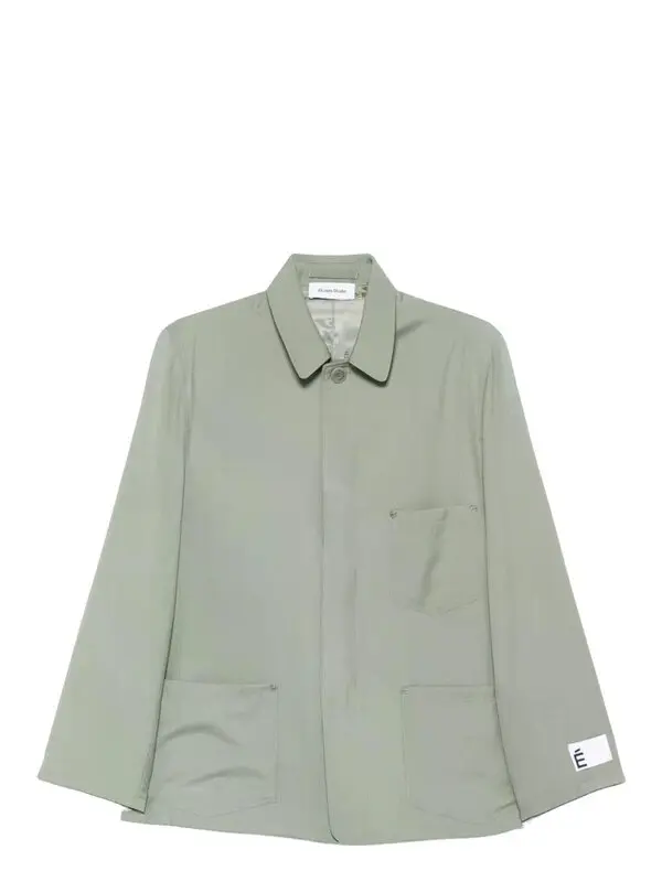 ÉTUDES STUDIO Logo-tag Jacket - Green