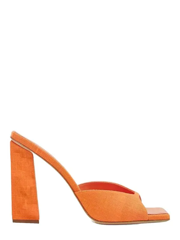 GIABORGHINI 115mm Rosie 14 Sandals - Orange