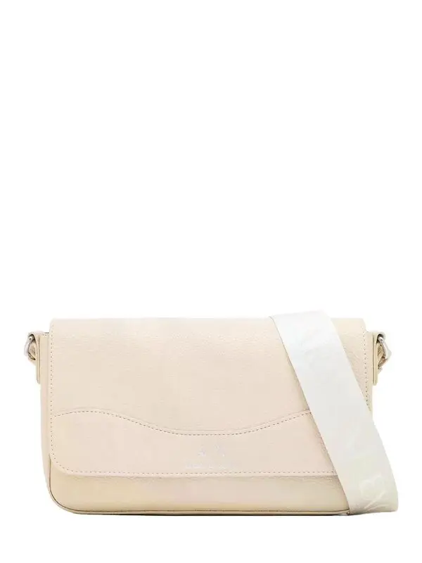 Armani Exchange Logo-strap Cross Body Bag - Neutrals