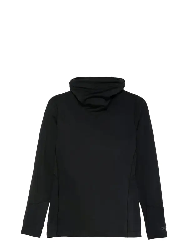 Arc'teryx Rho Hooded Top - Black