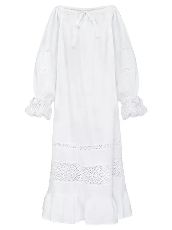 Sleeper Romantica Dress - White