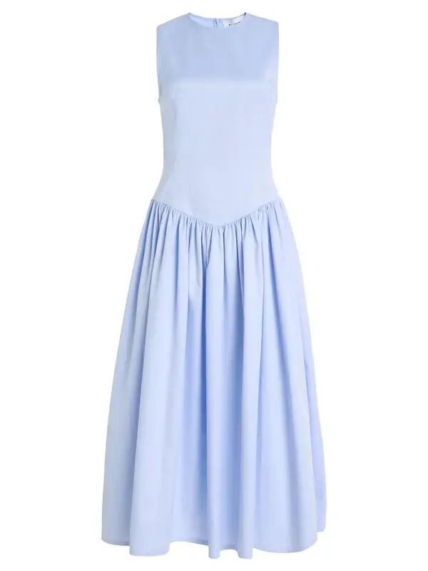 ALFIE Exclusive Kate Cotton Midi Dress - Blue