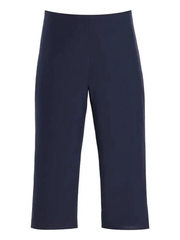 ALFIE Cotton Capri Pants - Blue
