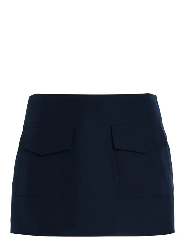 ALFIE Valletta Mini Skirt - Blue