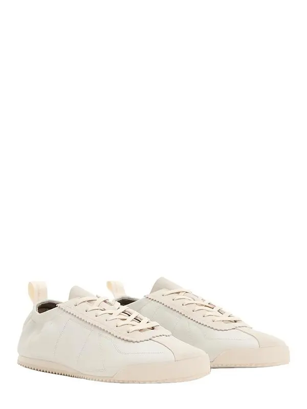 ALLSAINTS Kenny Runner Lace Up Sneakers - Chalk White